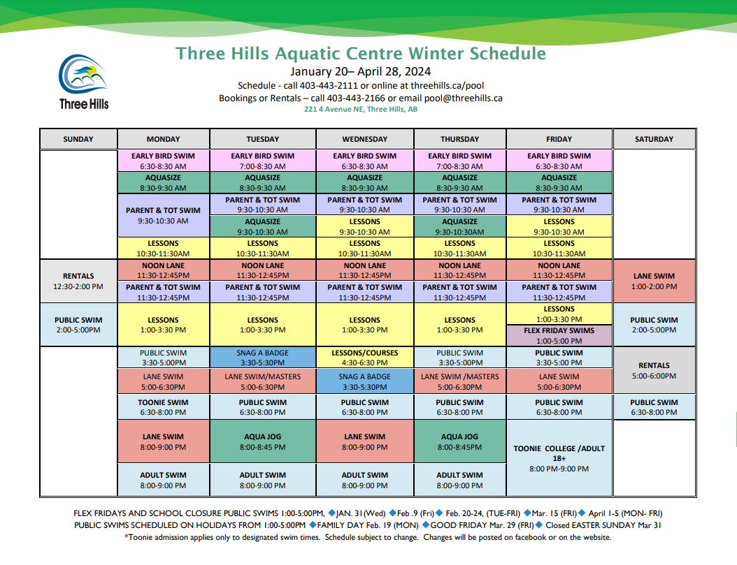 Town of Three Hills - Aquatic Centre