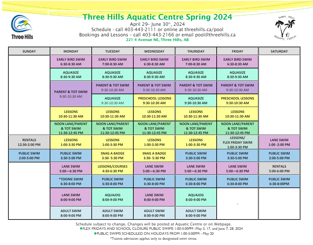 Town of Three Hills - Aquatic Centre